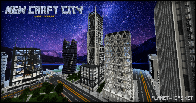Download New Craft City For Minecraft 1.21,1.20