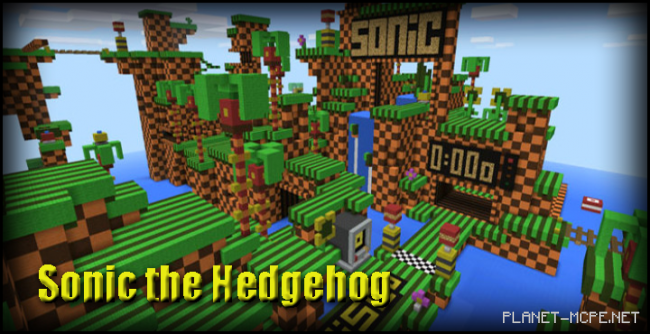 Download Sonic The Hedgehog Map For Minecraft 1.21,1.20