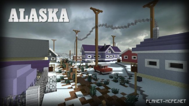Download Alaskan Town Map For Minecraft 1.21,1.20