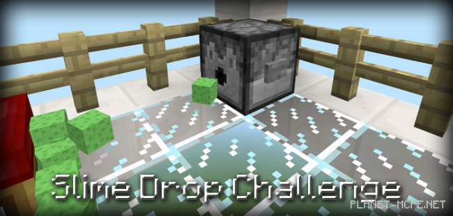 Download Slime Drop Challenge Map For Minecraft 1.21,1.20