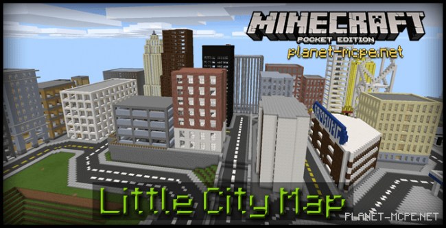 Download Little City Map For Minecraft 1.21,1.20