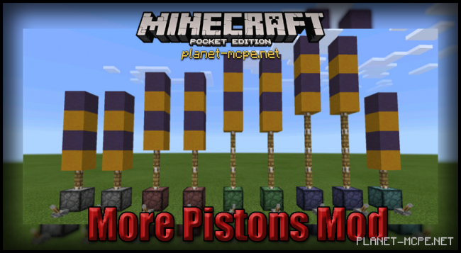 Download More Pistons Mod For Minecraft 1.20, 1.19, 1.18 For Free