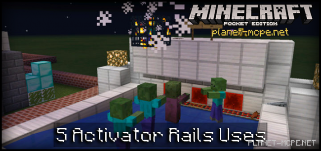 Download Map 5 Activator Rails Uses For Minecraft 1.21,1.20