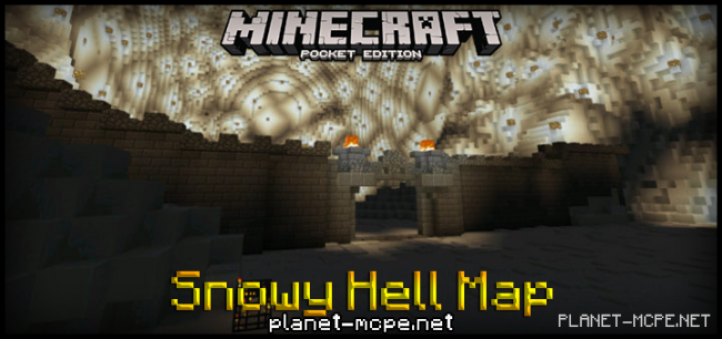 Download Snowy Hell Map For Minecraft 1.21,1.20