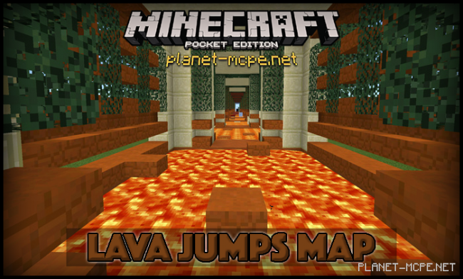 Download Lava Jumps Map For Minecraft 1.21,1.20