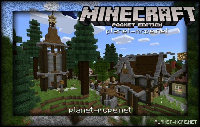 Download Fantasy Town Map For Minecraft 1.21,1.20