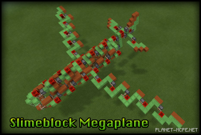 Download Slimeblock Megaplane Map For Minecraft 1.21,1.20