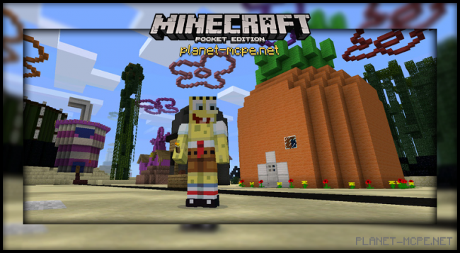 Download Bikini Bottom (SpongeBob) Map For Minecraft 1.21,1.20