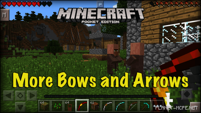 Download More Bows And Arrows Mod For Minecraft 1.20, 1.19, 1.18 For Free