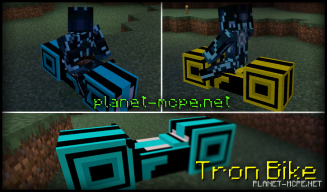 Download Tron Bike Mod For Minecraft 1.20, 1.19, 1.18 For Free
