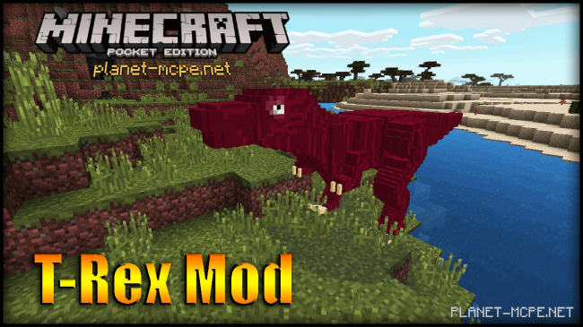 Download T-Rex Mod For Minecraft 1.20, 1.19, 1.18 For Free