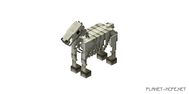 Skeleton Horse [Mobs][Minecraft PE Guides] / Minecraft Guide
