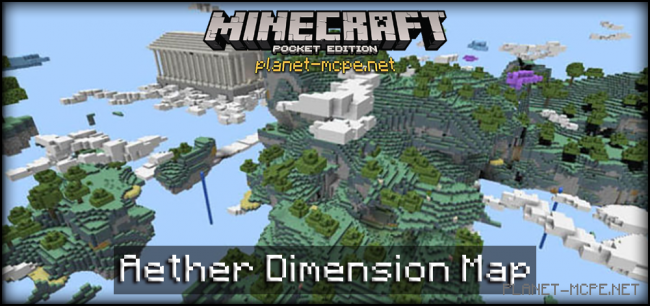Download Aether Dimension Map For Minecraft 1.21,1.20
