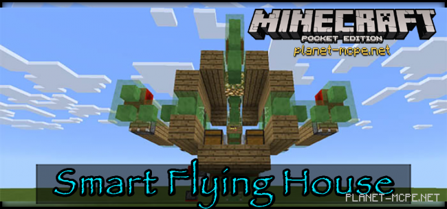 Download Flying House Map For Minecraft 1.21,1.20