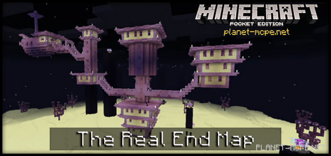 Download The Real End Map For Minecraft 1.21,1.20