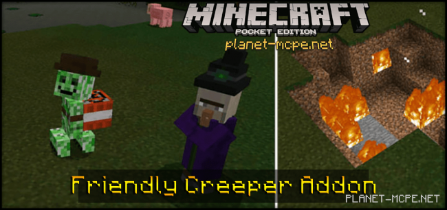 Download Friendly Creeper Mod For Minecraft 1.20, 1.19, 1.18 For Free