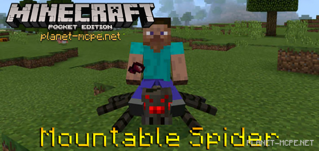 Download Mountable Spider Mod For Minecraft 1.20, 1.19, 1.18 For Free