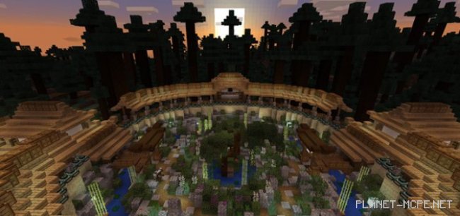 Download Japanese Garden Arena [PvP] Map For Minecraft 1.21,1.20