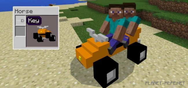 Download Mine-QuadBikes Mod For Minecraft 1.20, 1.19, 1.18 For Free
