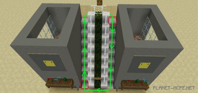 Download Working Escalator [Redstone] Map 1.1.0.1+ For Minecraft 1.21,1.20