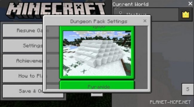 Download Dungeon Pack (Android) Mod For Minecraft 1.20, 1.19, 1.18 For Free