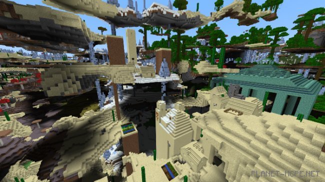 Download Ultra Amplified Survival World Map [Survival] For Minecraft 1. ...