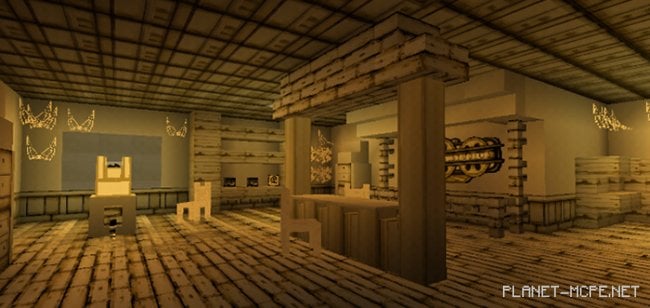 Download Bendy Game Horror [Adventure] Map For Minecraft 1.21,1.20