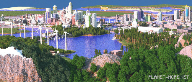 An Entire Country In Minecraft