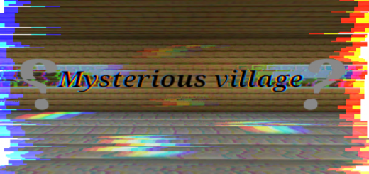 Download Mysterious Village Map For Minecraft 1.21,1.20