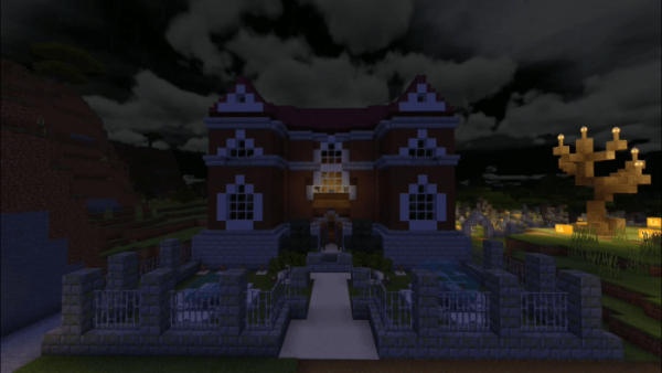 Download Spooky Town Adventure Map For Minecraft 1.21,1.20