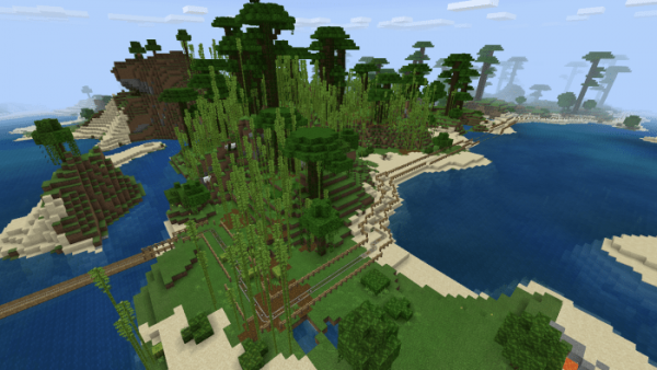 Download Nature Coaster Project Map For Minecraft 1.21,1.20