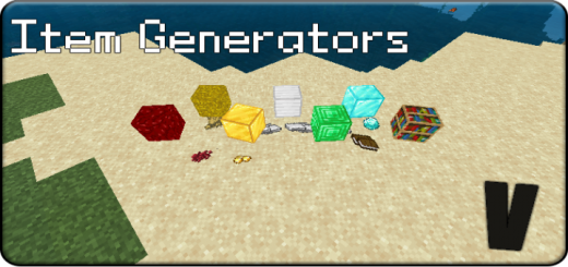 Download Item Generators Mod For Minecraft 1.20, 1.19, 1.18 For Free