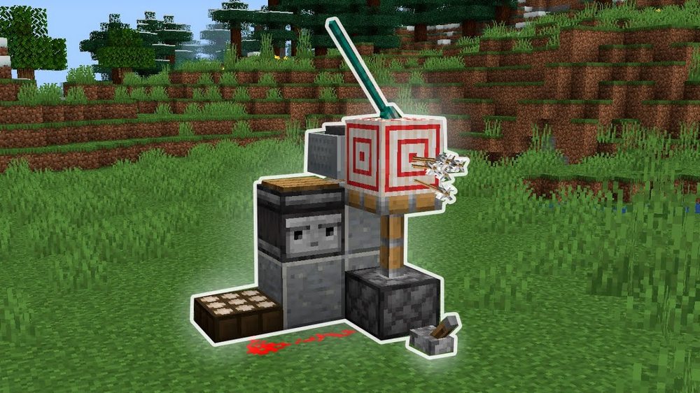Target Shooting Range (Mechanism) / Minecraft Guide