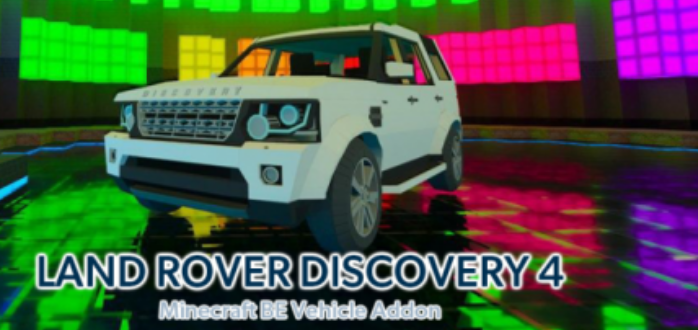 Download Land Rover Discovery 4 Mod For Minecraft 1.20, 1.19, 1.18 For Free