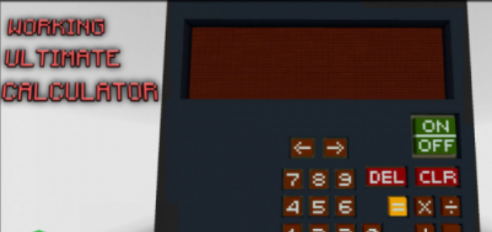 Download Working Ultimate Calculator! Map For Minecraft 1.21,1.20