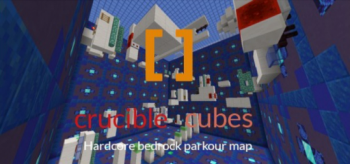 Download Crucible Cubes Parkour Map For Minecraft 1.21,1.20