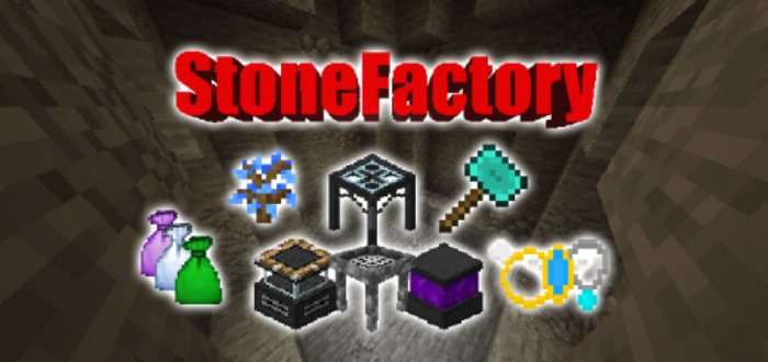 Download Stone Factory Map For Minecraft 1.21,1.20