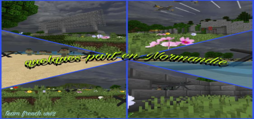 Download Somewhere In Normandy For Minecraft 1.21,1.20